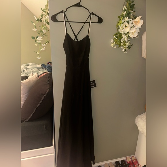 Lulus | Dresses | Lulus Backless Gown | Poshmark